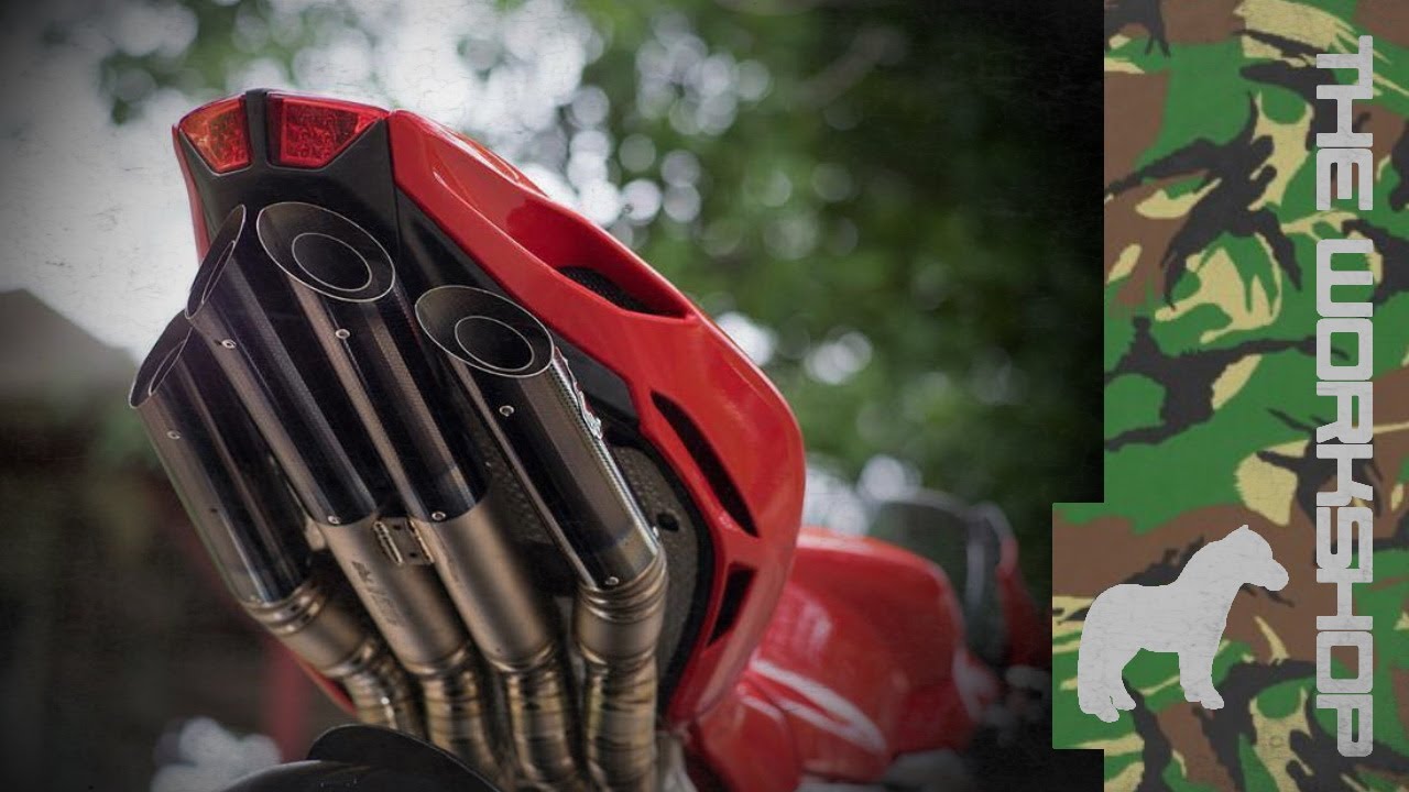 New Exhaust makes bike run LEAN? - YouTube
