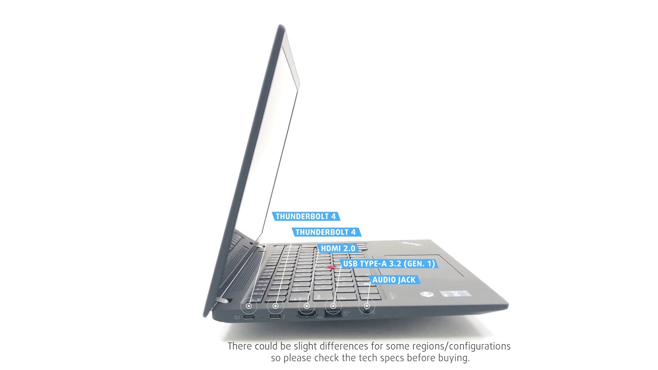 🔄 Lenovo ThinkPad T14s Gen 3 - Ports info and 360º look - YouTube