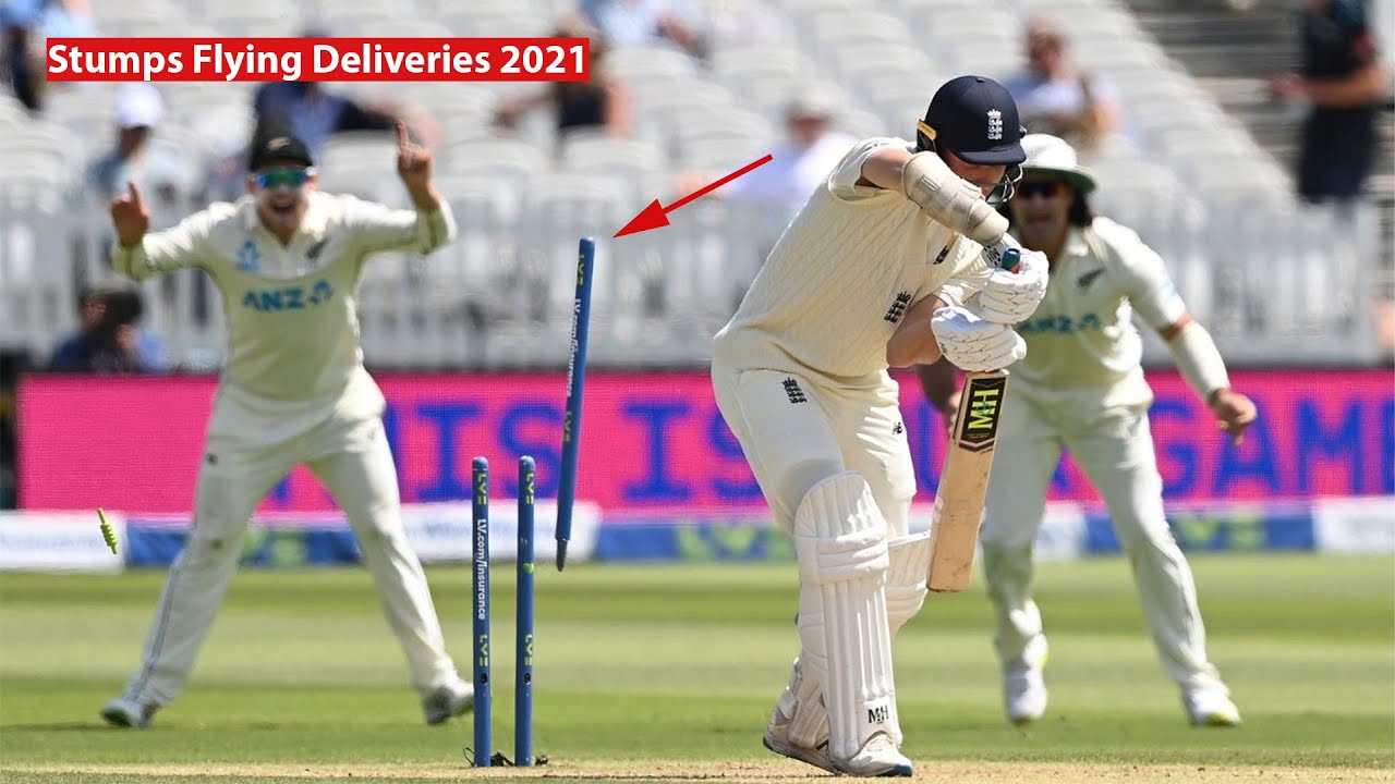 Top 10 Stumps Flying Deliveries In Cricket 2021 | Stumps In The Air ...
