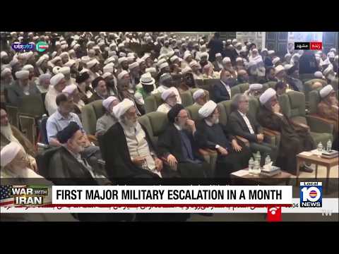 Iran retaliates after US strikes Iranian rocket launchers