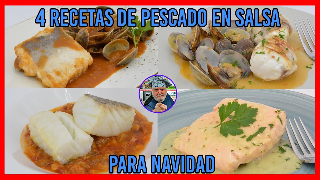4 recetas de pescado en salsa para el menú de Navidad Recetas fáciles ...