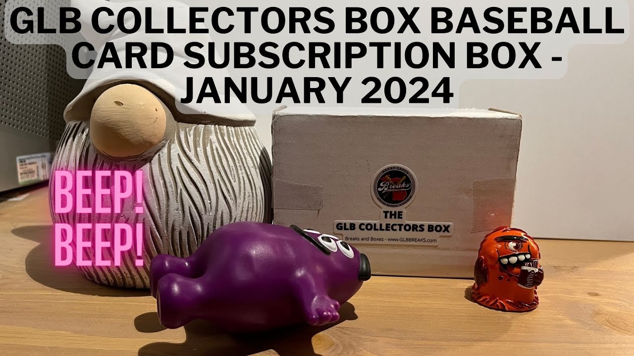 GLB Collectors Box Baseball Card Subscription Box - January 2024 - YouTube