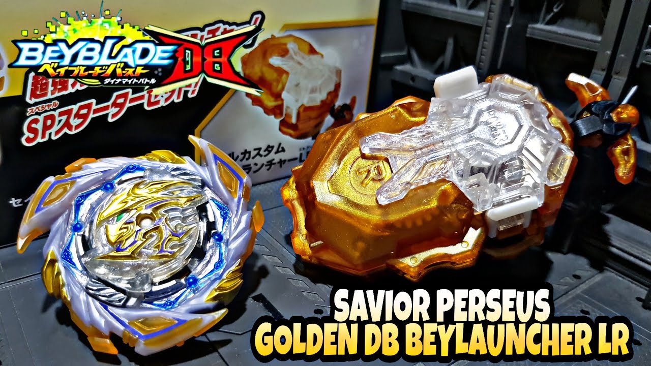 B-191 OVERDRIVE SET SAVIOR PERSEUS & GOLDEN DB BEYLAUNCHER LR | LATE ...