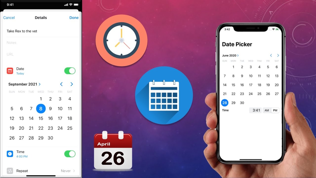 IOS Swift : How to create Date picker [ Class ] for UItextField in ...