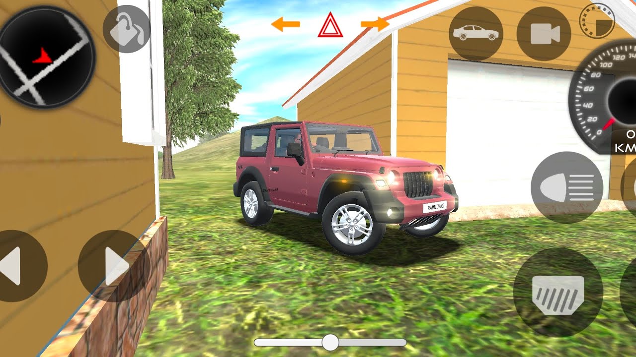 Indian Car Simulator Mahindra Thar Realistic Gameplay Car Game Android ...