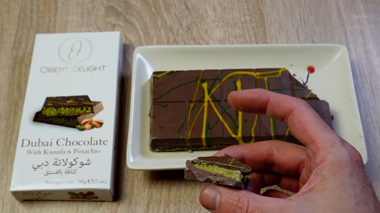 Orient Delight Dubai Chocolate Kunafa & Pistachio 🍫 Wie schmeckt die 10 ...