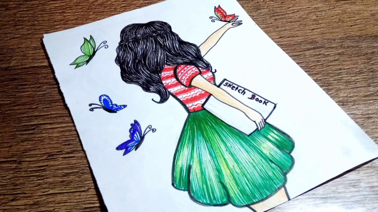 #ExtremeGIRL How to deaw a GIRL Step by step For Beginners | Extreme ...