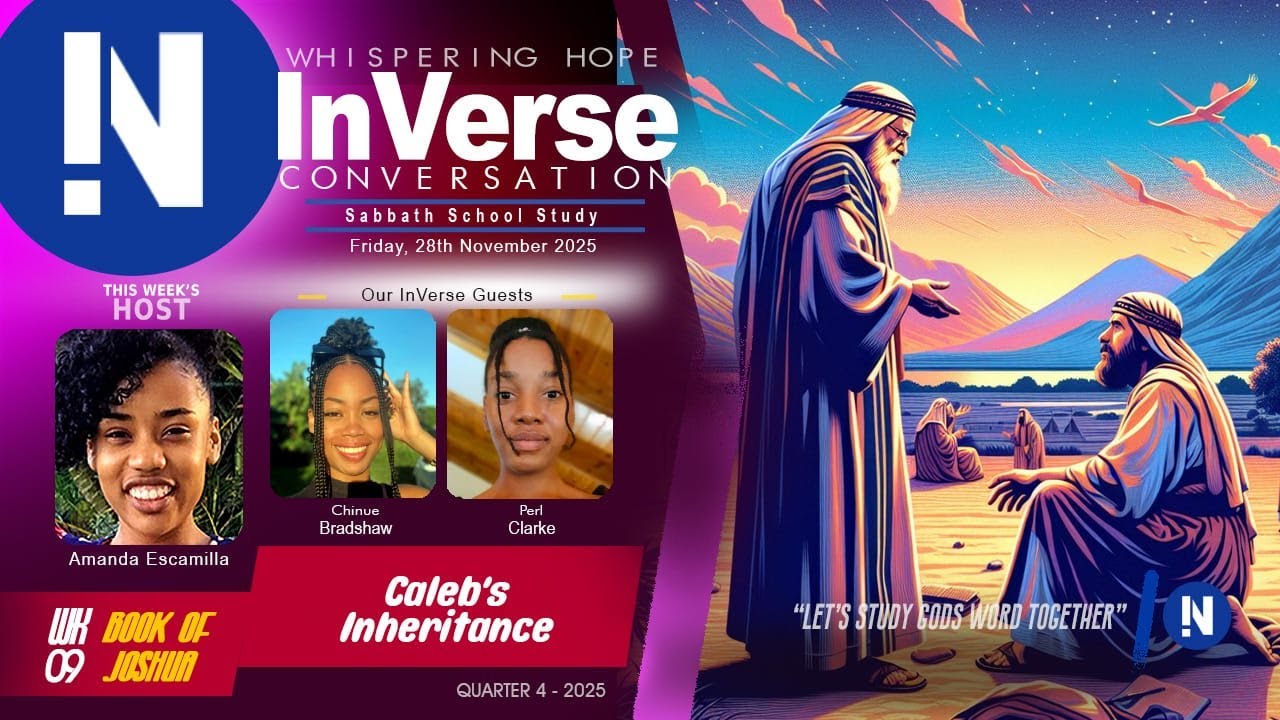 Lesson 9 Q4: Caleb's Inheritance | InVerse Sabbath School Lesson Study ...