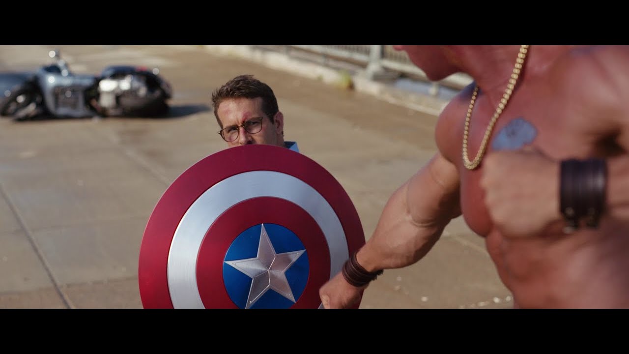 Free Guy using Captain America shield. - YouTube