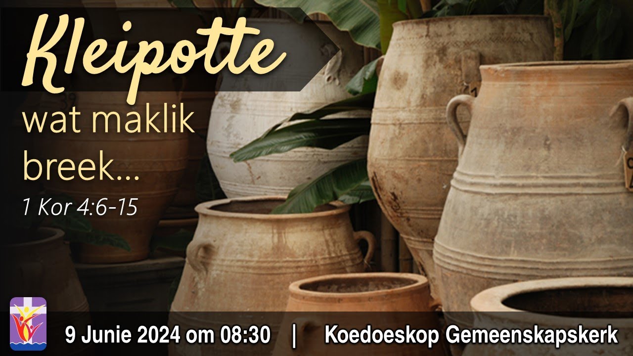 20240609 Kleipotte wat maklik breek - YouTube
