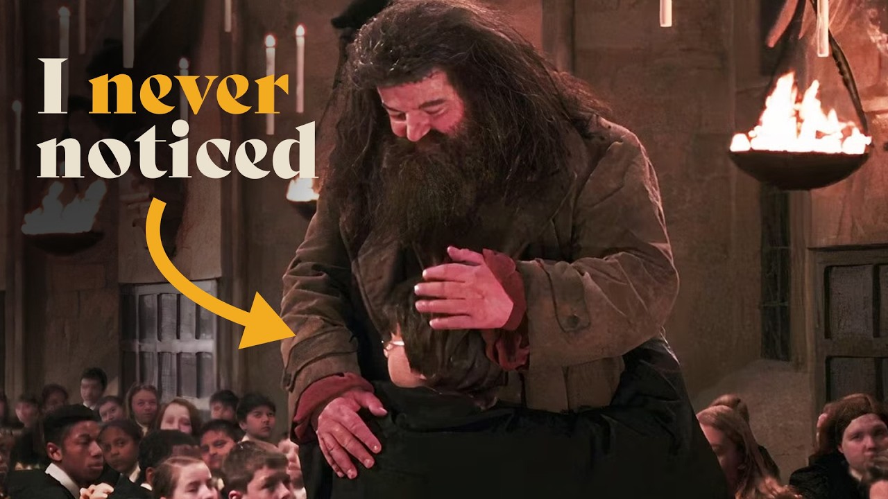 I just noticed the CUTEST detail about Hagrid on my reread - YouTube