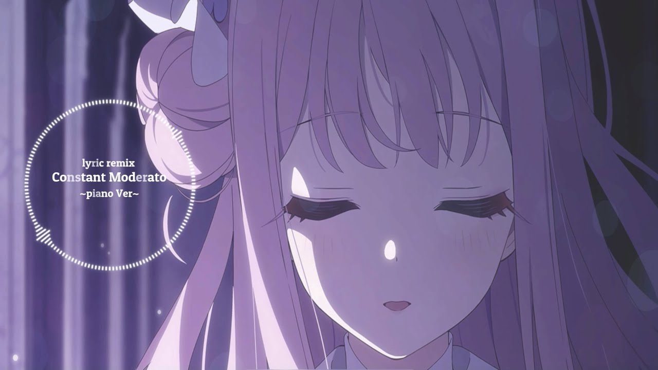 Blue Archive【Constant Moderato~piano Ver~】-lyric remix- - YouTube