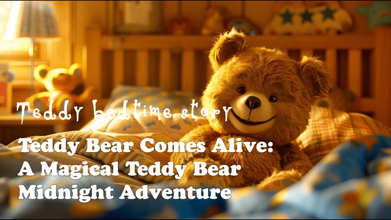Teddy Bear Comes Alive:🧸A Magical Teddy Bear Midnight Adventure🌙Bedtime ...