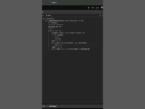 Leetcode 845: Longest Mountain in Array - YouTube
