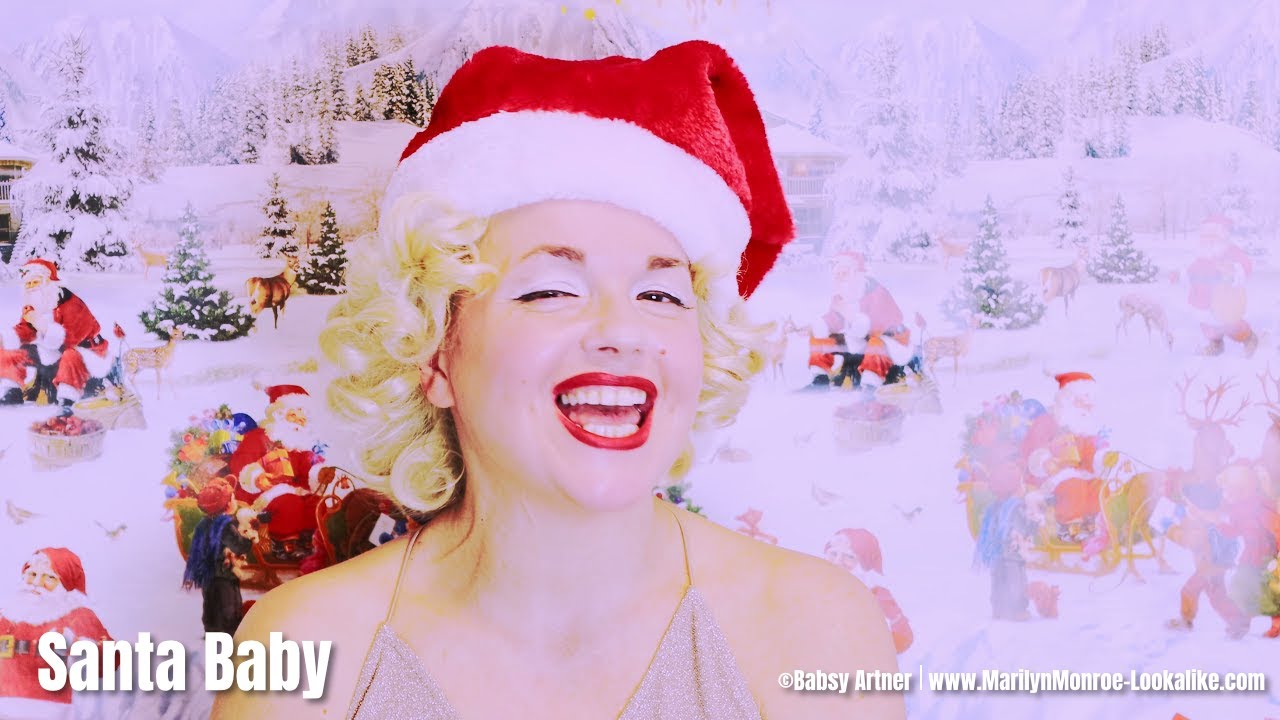 Marilyn Monroe sings .. Santa Baby - YouTube