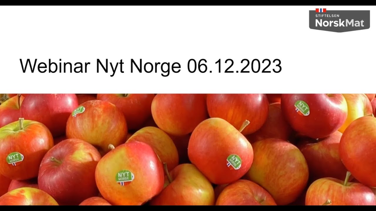 Webinar Nyt Norge 061223 - YouTube