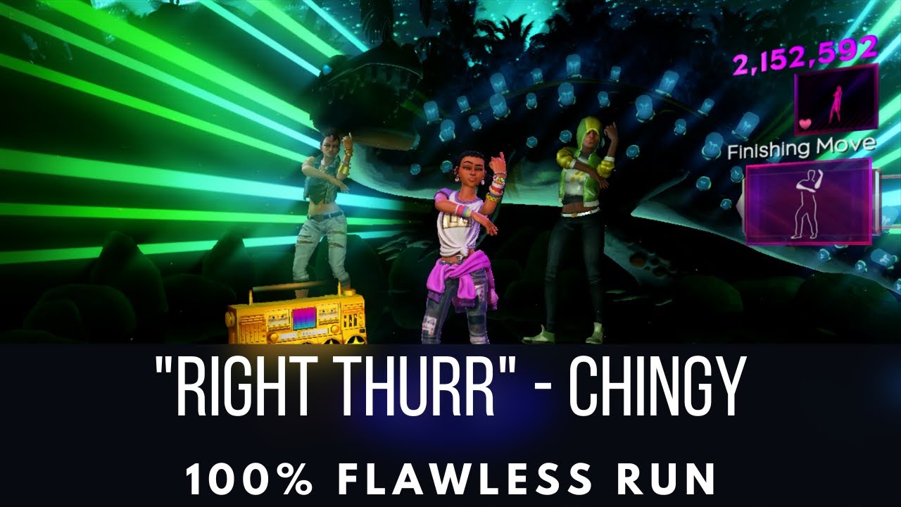 Dance Central 2 - Right Thurr - Chingy - Flawless Run - YouTube