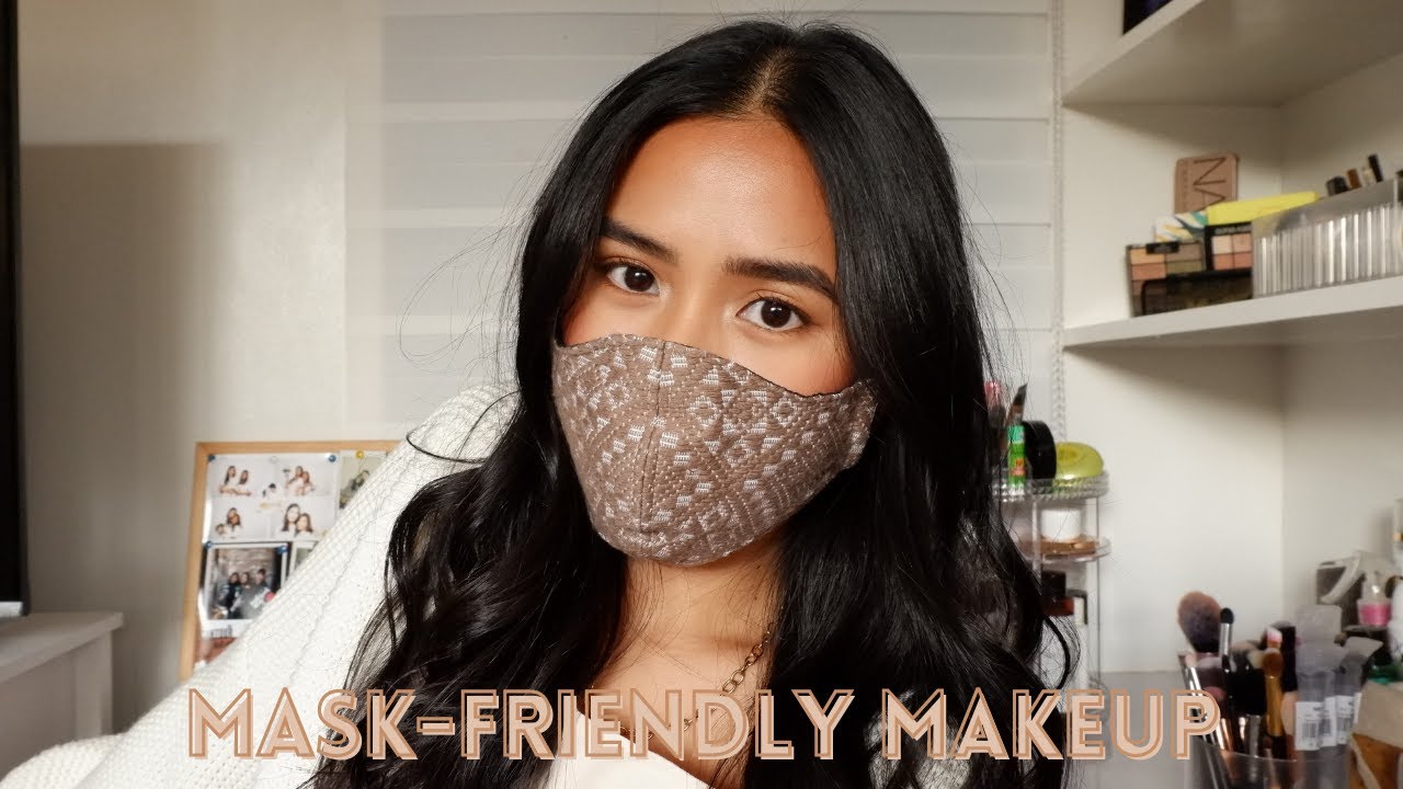 MASK-FRIENDLY MAKEUP (+ tips!!!) - YouTube