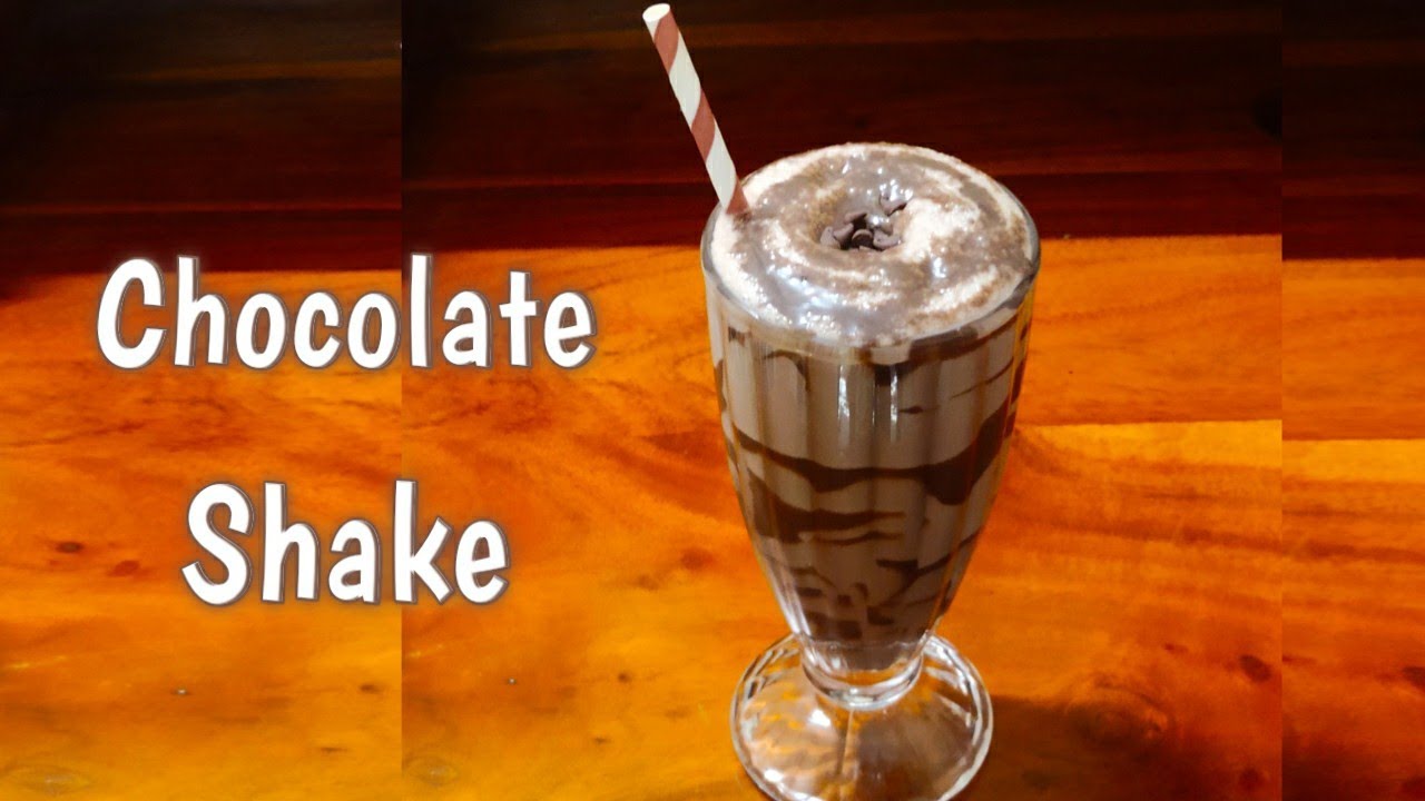 Cafe Style Chocolate shake, Chocolate shake,Cocoa chocolate shake ...