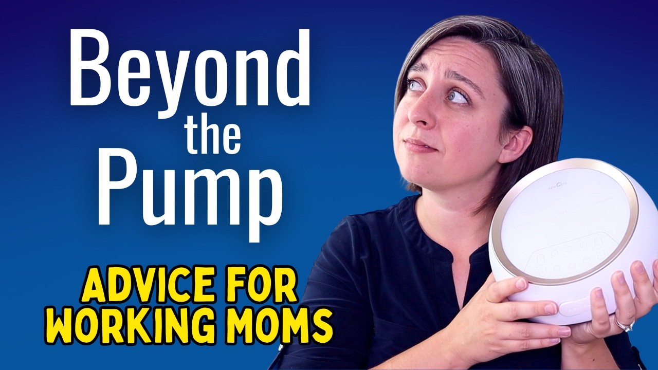 PUMPING EXPERT REACTS to the Internet's Top Advice for Working Moms! | New Little Life - YouTube