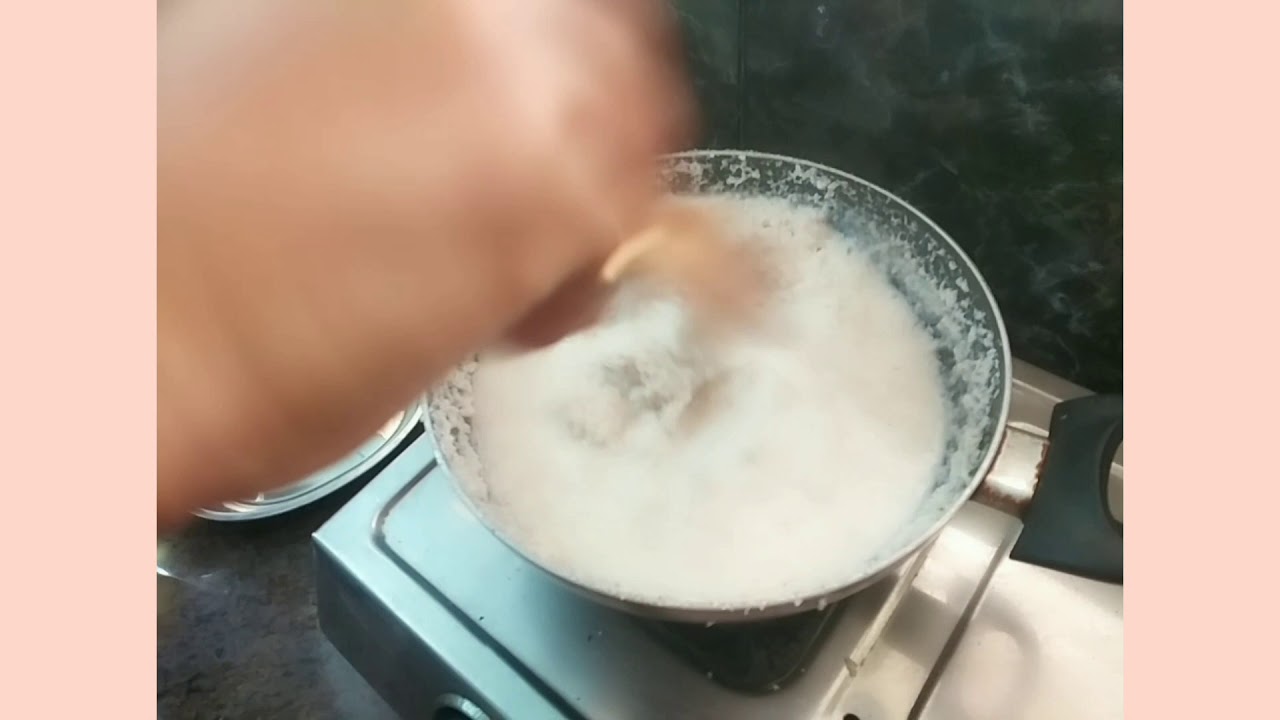 Coconut Kova Recipe | How to make Coconut Kova with Milk | High Protein ...