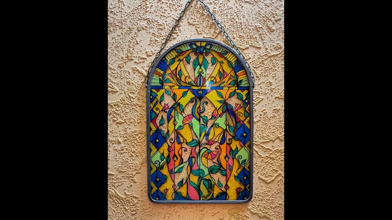 Стъклопис и витраж. #How_to_make_mini_vitrage , #стъклопис_и_витраж ...