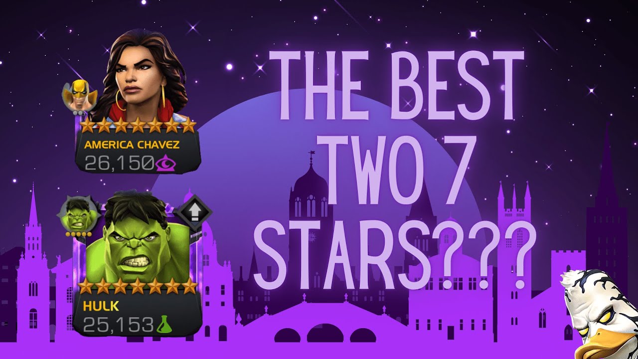 7* Hulk and America Chavez Go To Rank 2!!! | Marvel Contest Of ...