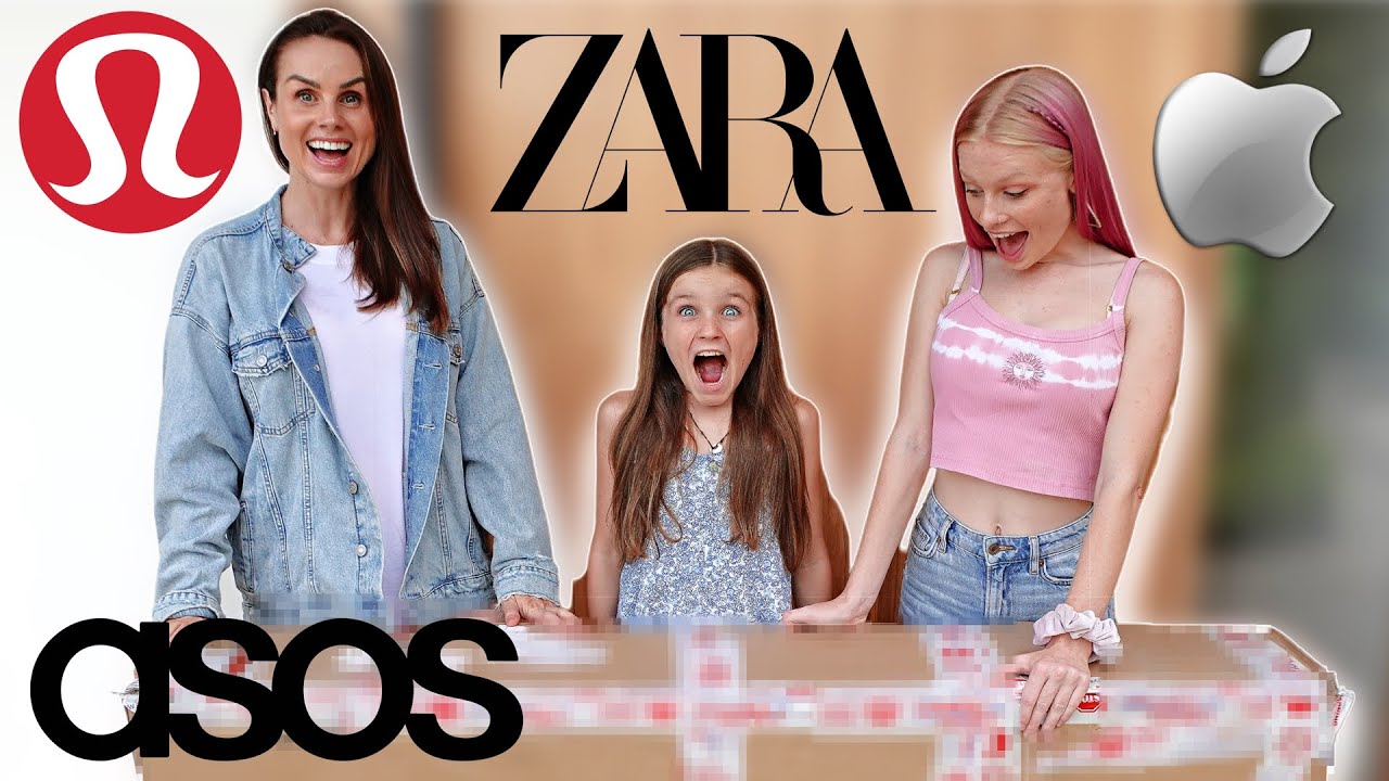 HUGE ONLINE SHOPPING HAUL *christmas came early!* | Family Fizz - YouTube