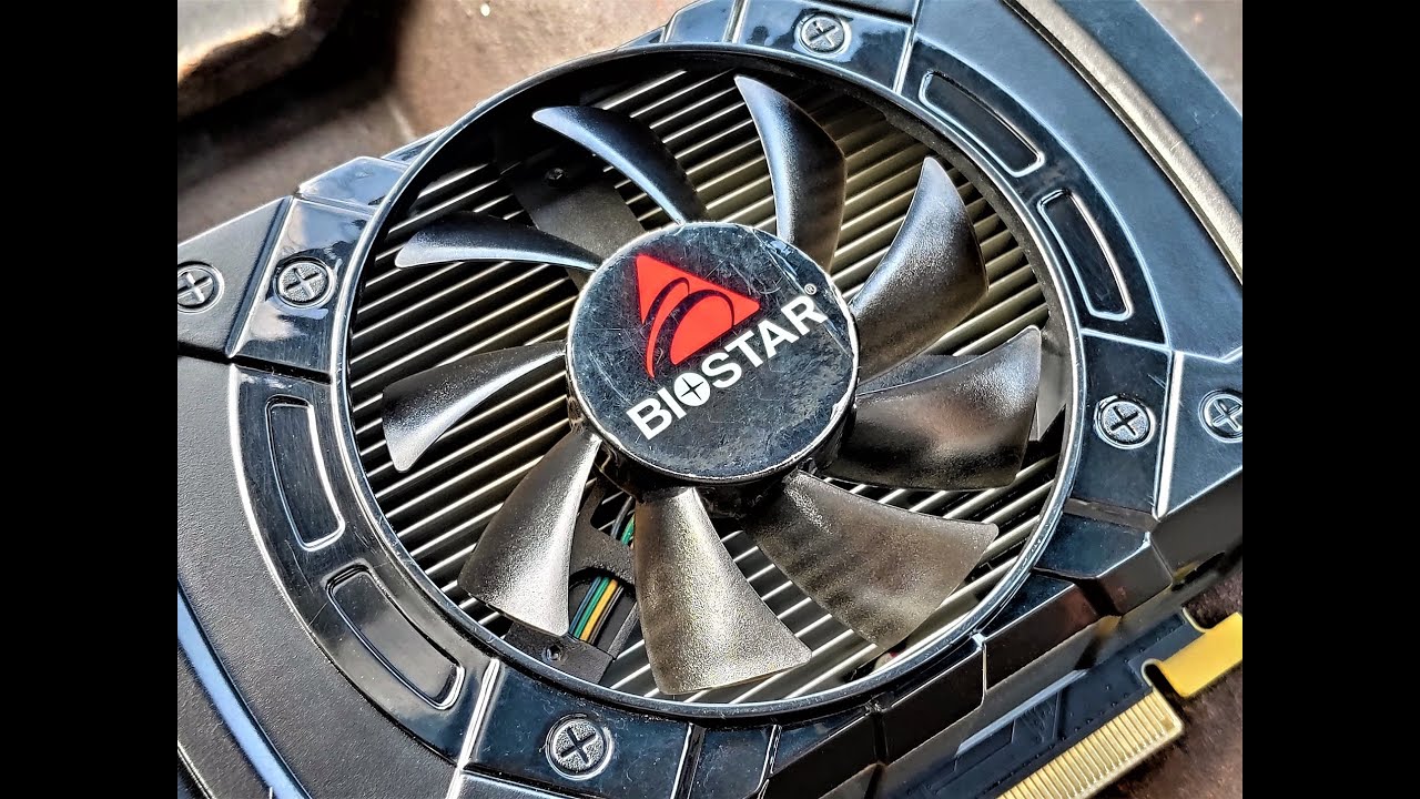 Test RX 550 (Biostar) - YouTube