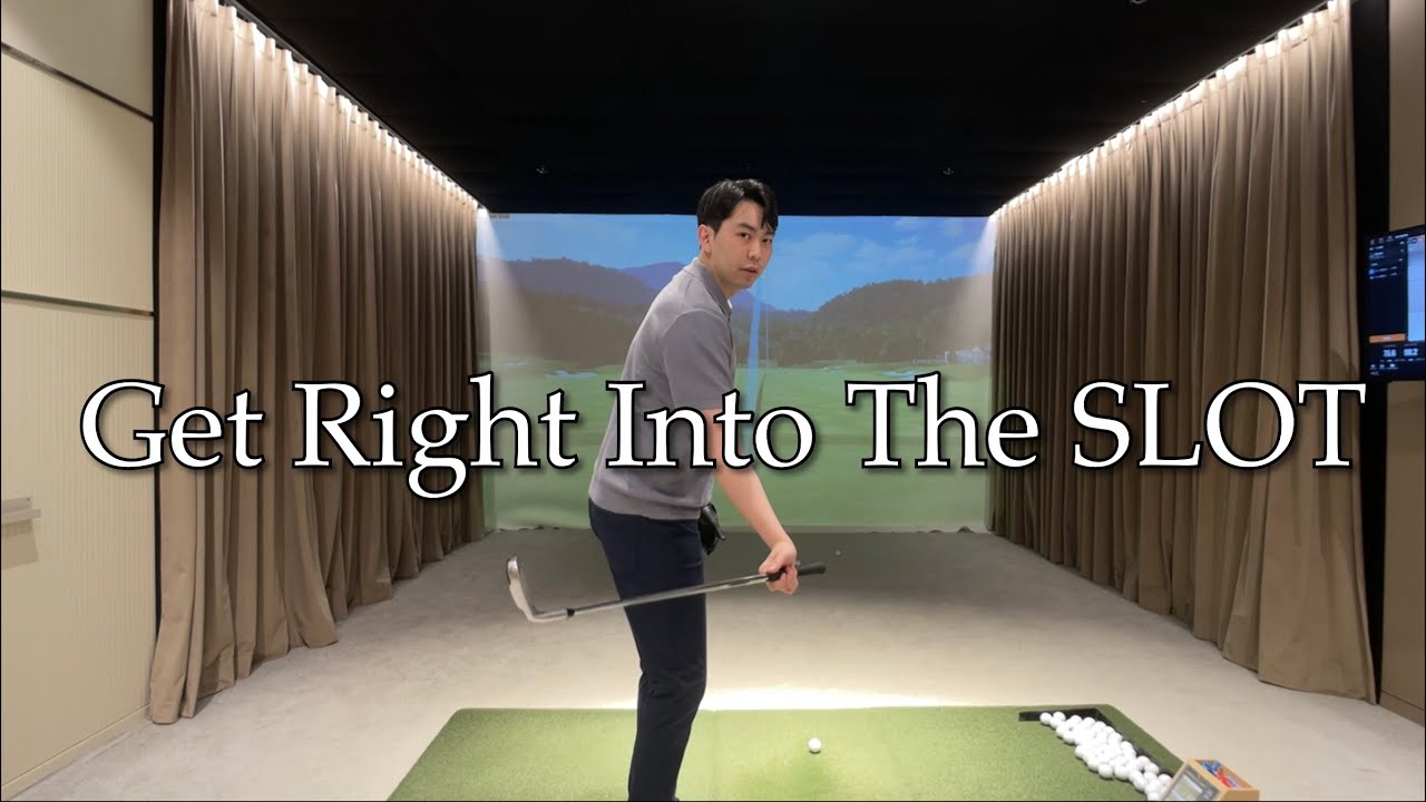 Golf Drill To Get Right Into The Slot - YouTube