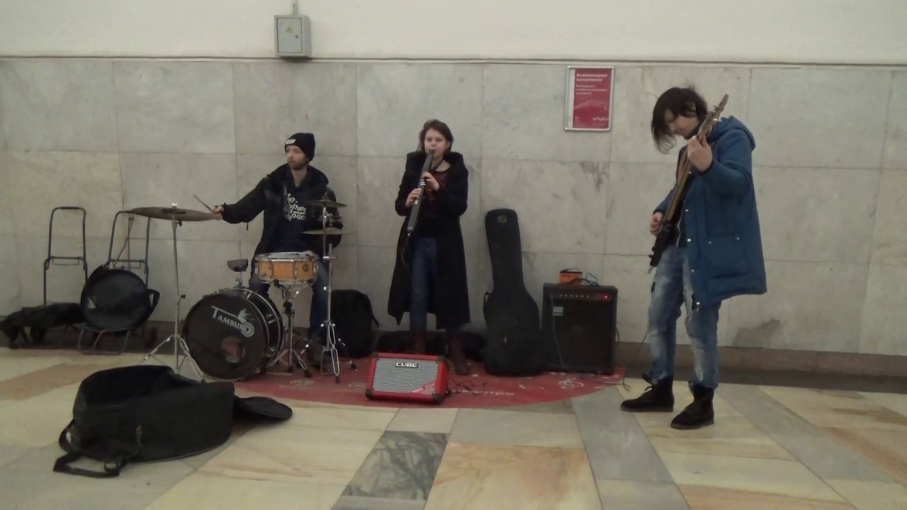 Jam_C - "Omen" (The Prodigy cover). Музыка в метро - YouTube