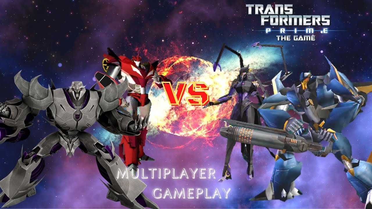 Transformers Prime The Game Wii U Multiplayer (Brawl Tournament) Part ...