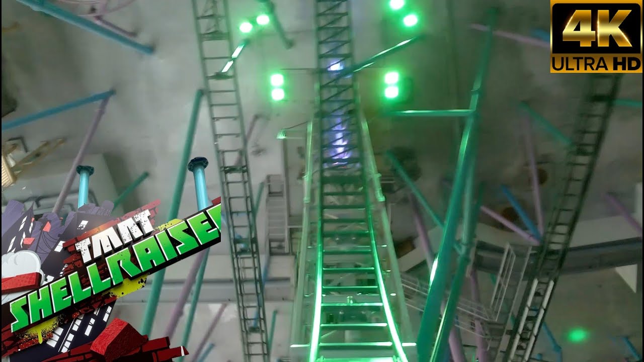 TMNT Shellraiser Front Row 4K 60FPS POV (NON-COPYRIGHT) - YouTube