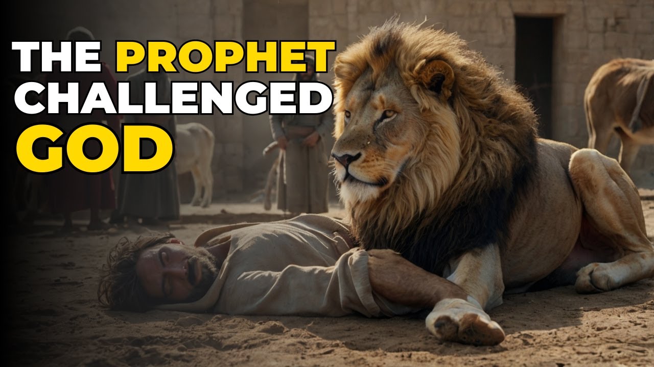 The Prophet Defied God: The Lion Was Sent! - YouTube