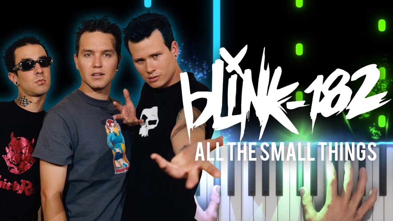 All The Small Things - Blink-182 | Chilled Piano Tutorial - YouTube