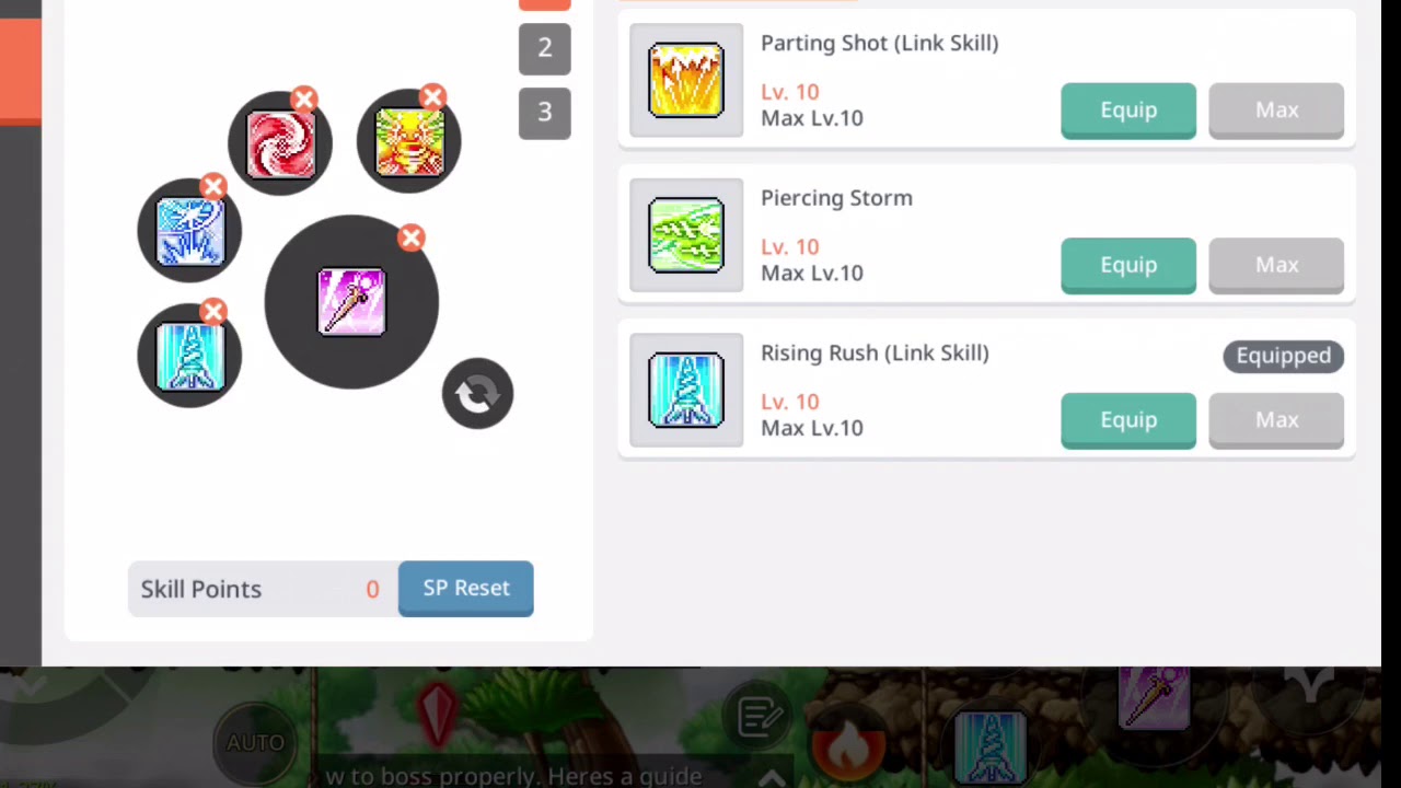 Mercedes Maplestory Skills