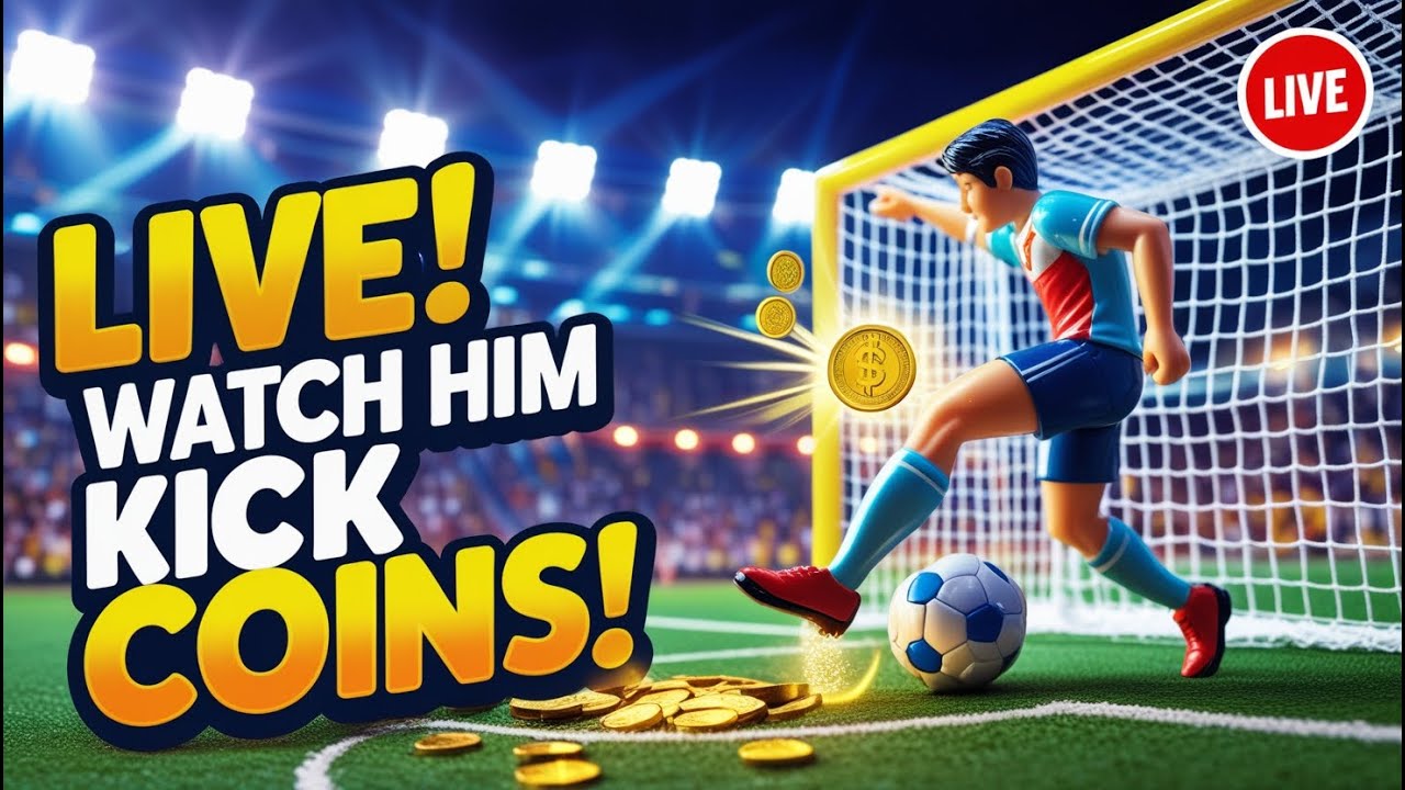 ⚽️ Live: Watch the Soccer Player Coin Bank Kick & Score! 💰🥅 - YouTube