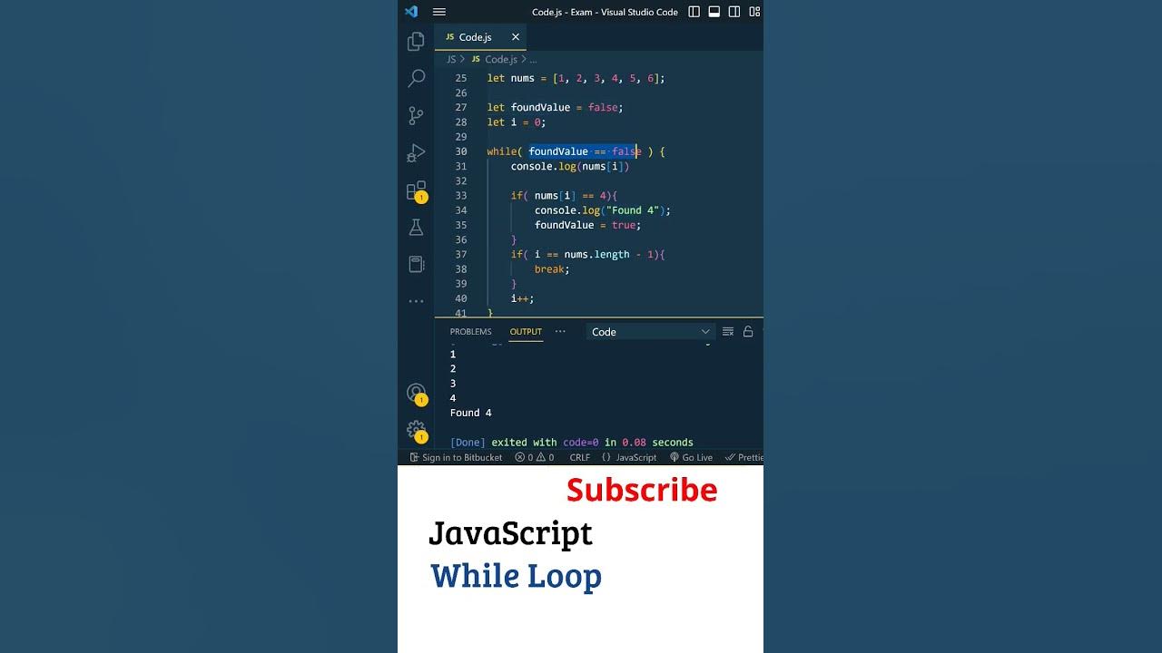 Javascript In Telugu While Loop Loops In Javascript Javascript Tutorial For Beginnersjava