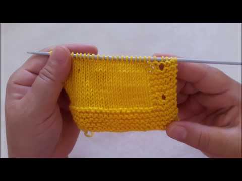Örgüde İlik Nasıl Açılır, Bebe İliği - How to Open Buttonhole in Knitting
