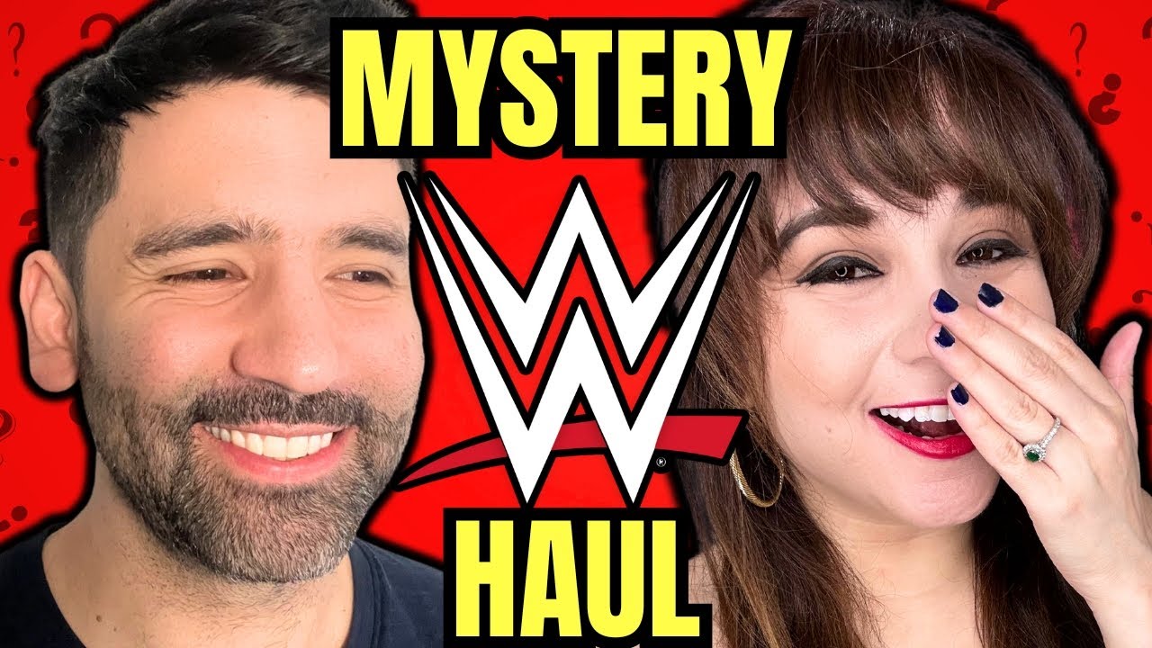 WWE SHOP MYSTERY HAUL WITH SANTI ZAP & DENISE SALCEDO! - YouTube