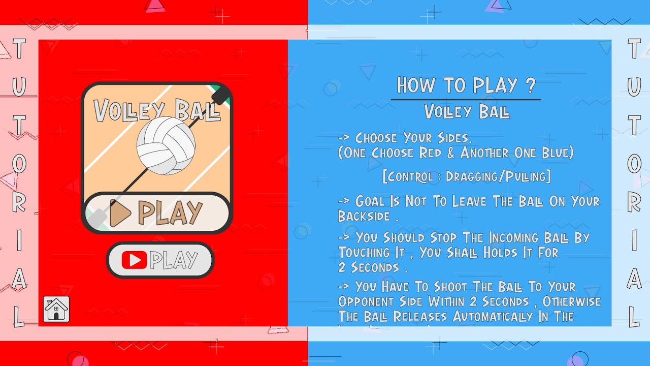 Volley Ball TUTORIAL/GAMEPLAY - YouTube