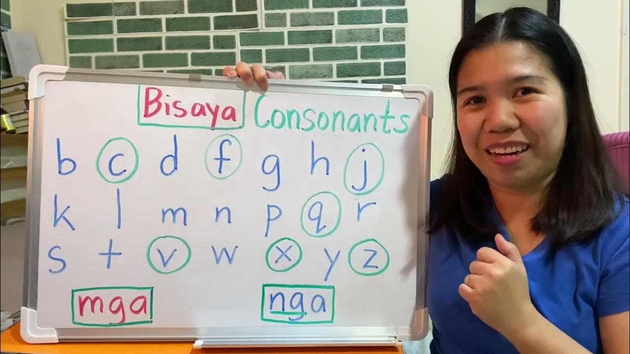 LET’S LEARN BISAYA PRONUNCIATIONS - YouTube