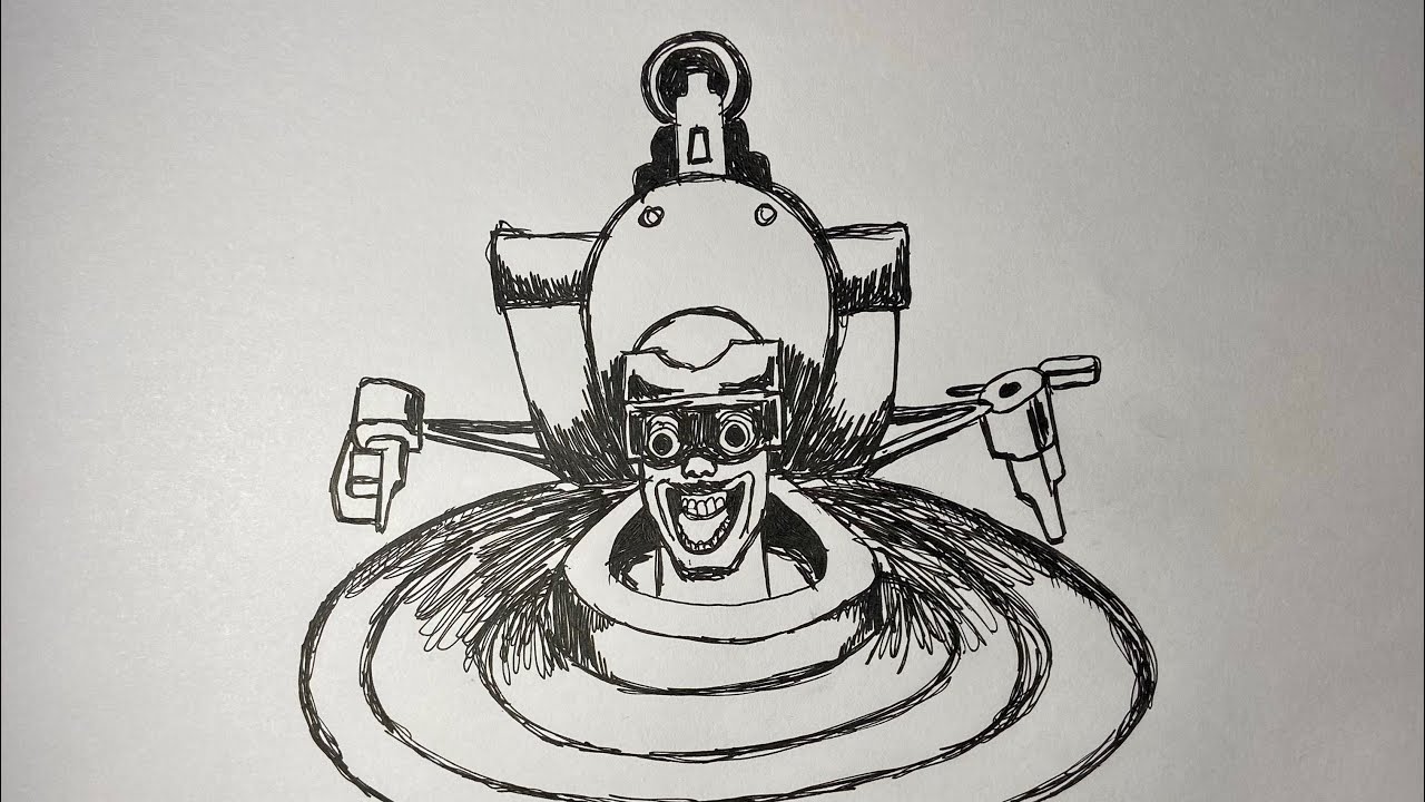 How To Draw Skibidi Toilet | Chainsaw Toilet - YouTube