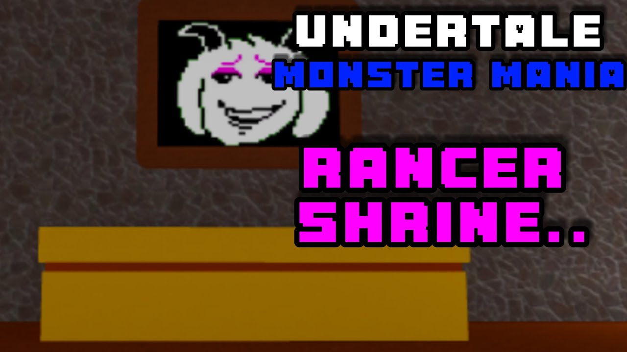 HOW TO GET TO RANCER SHRINE… (Undertale Monster Mania New Update) - YouTube