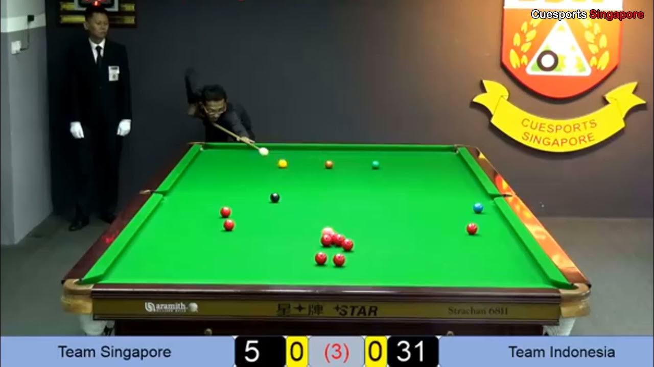 Kingsley Ang & Marvin Lim Chun Kiat Vs. Gebby & Yoni Rachmanto | Regional Snooker. - YouTube