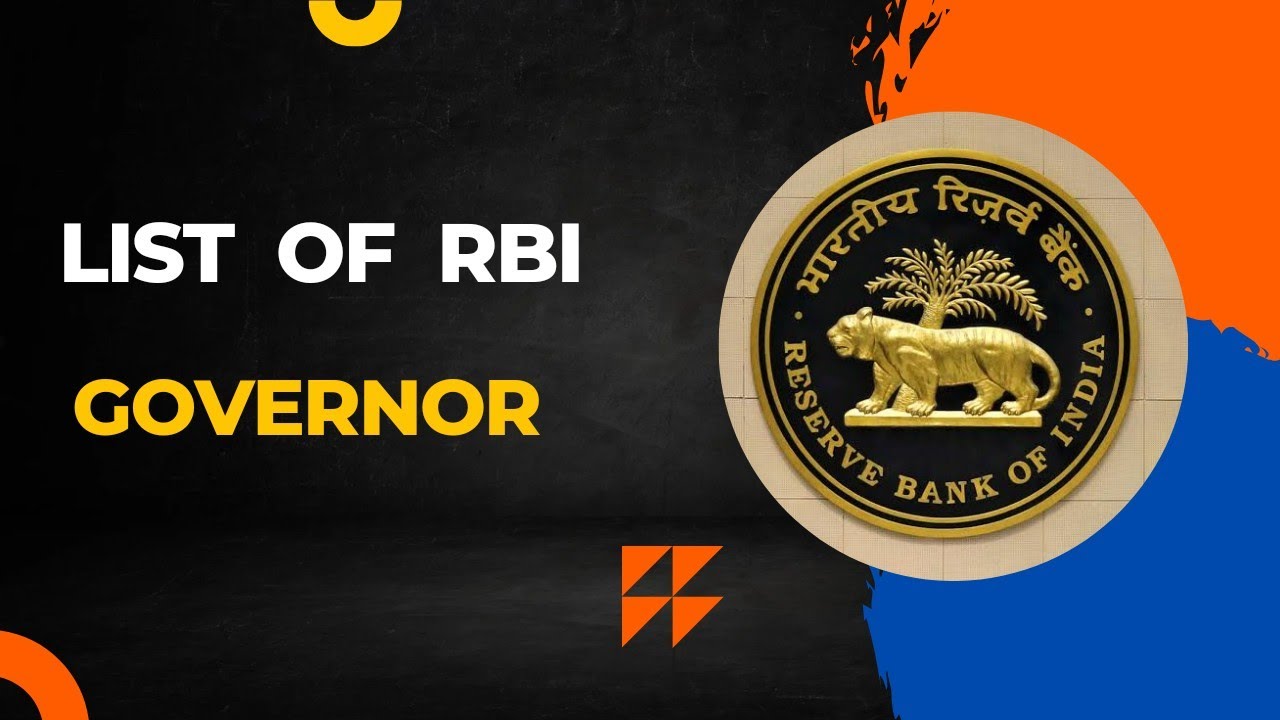 List of RBI Governor ll Reserve Bank of India Governors list 🏛️ - YouTube
