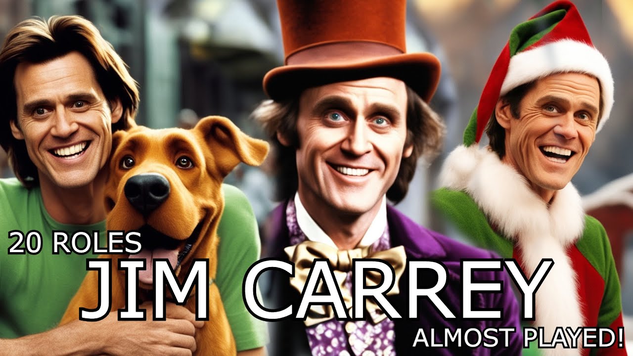 20 Roles Jim Carrey ALMOST Played - YouTube