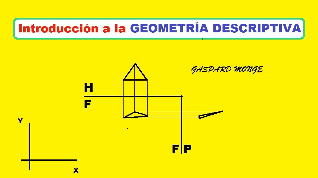 Geometria Descriptiva GEOMETRIA DESCRIPTIVA Y DIBUJO EN INGENIERIA