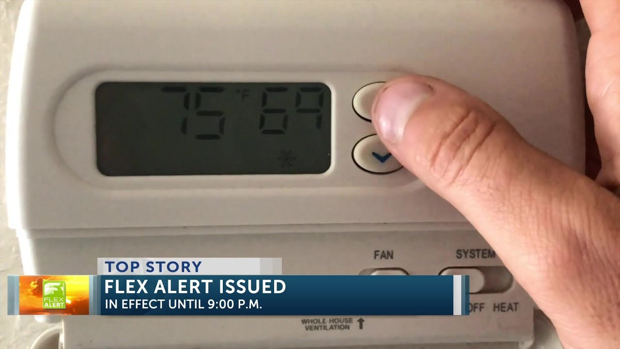 California issues power Flex Alert from 4 p.m. to 9 p.m. Monday evening ...