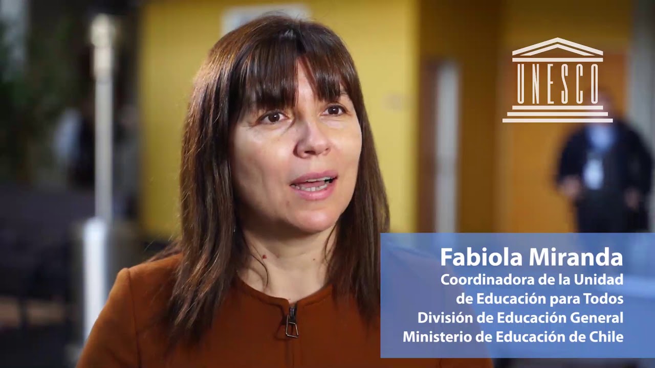 Fabiola Miranda, coordinadora de Educación para Todos, Ministerio de ...